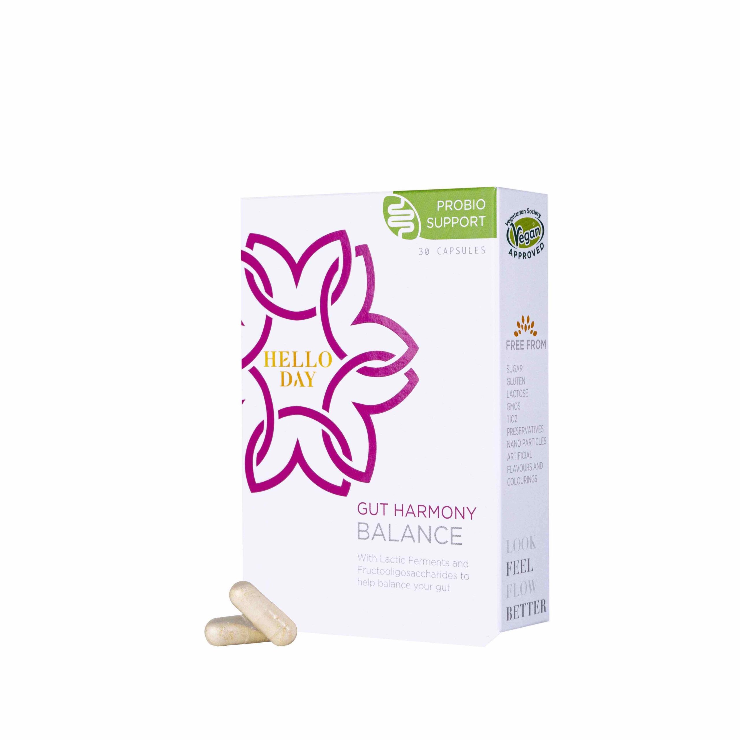 Bioharmony Balance | Digestion Probiotics | Healthy Gut | Hello Day